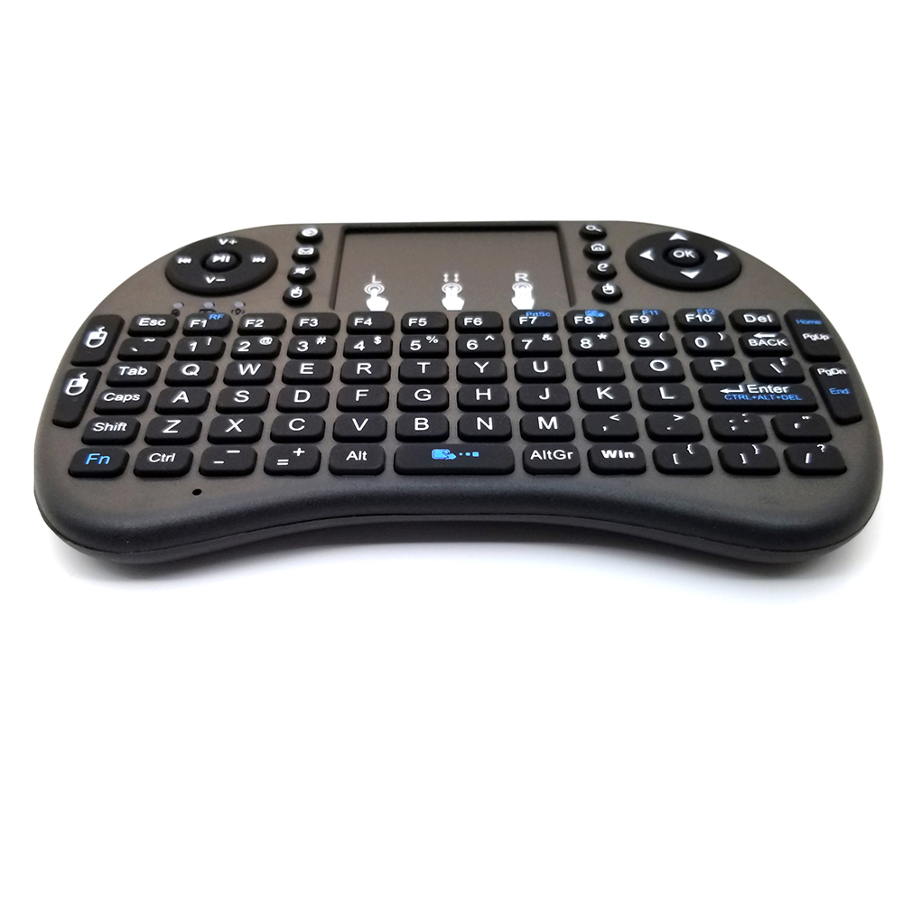 I8 Mini 2.4G Wireless Keyboard Backlit English Air Mouse Remote ...