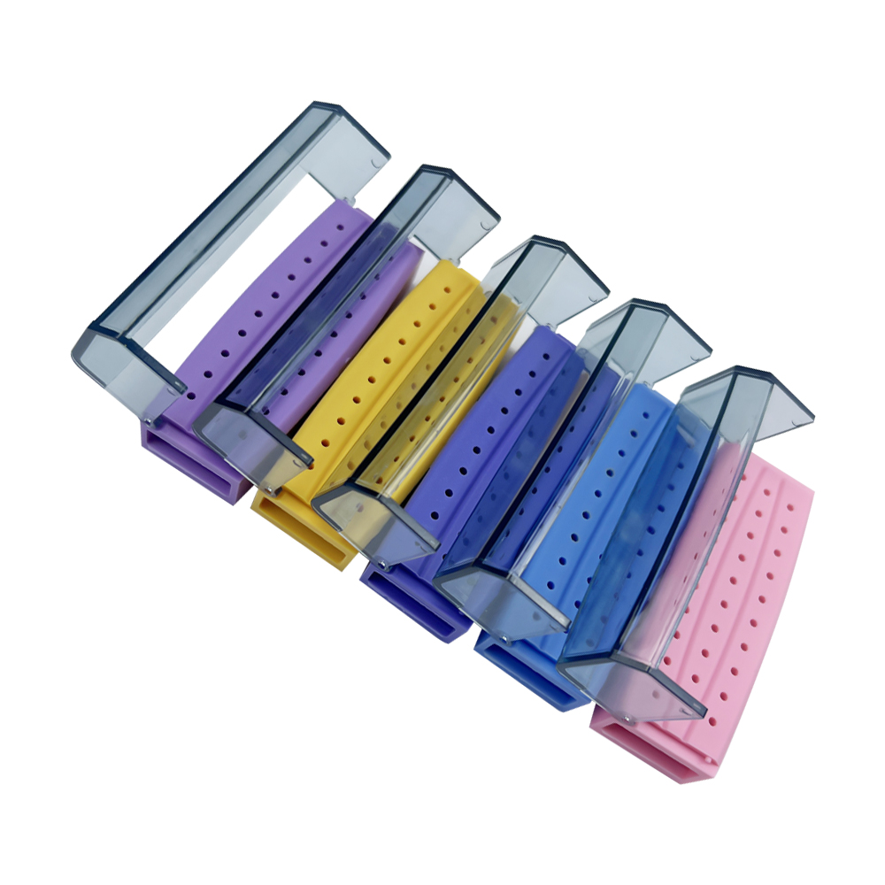 30Hole Dental Bur Organizer Autoclavable Endo File Holder Instrument ...