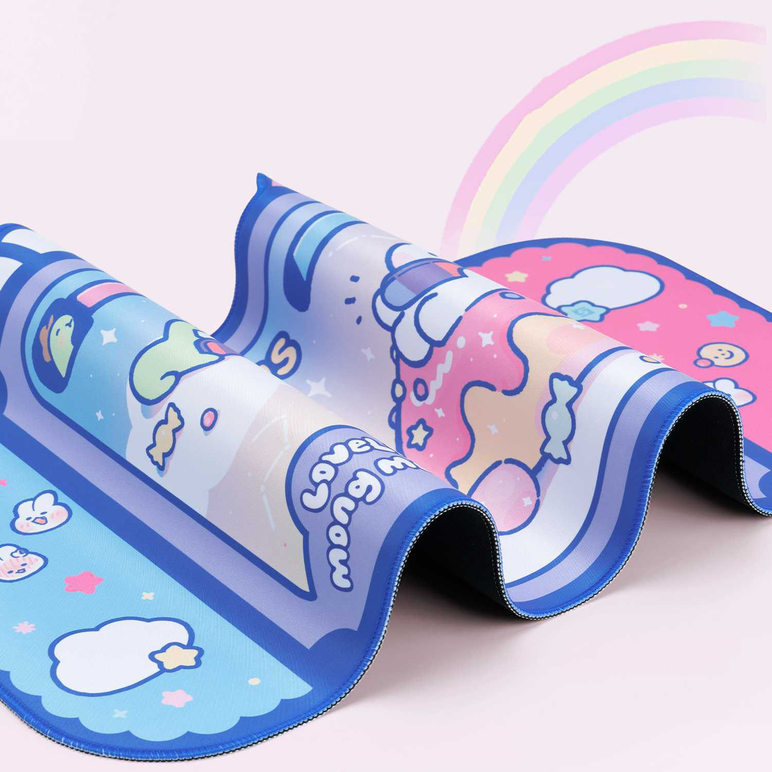 Mouse Pad Pokemon Ditto Desk Mat Keyboard Wrist Rest Keyboard Pad Wrist ...