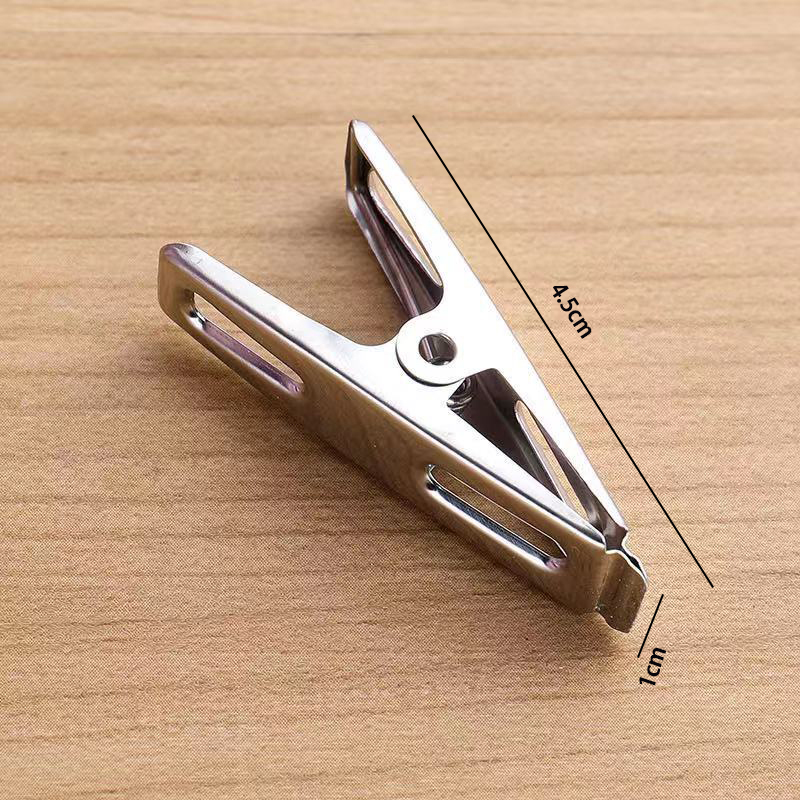 20pcs Pack Stainless Steel 4.5cm Nailless 1cm Flat Clip Quilt Clip ...