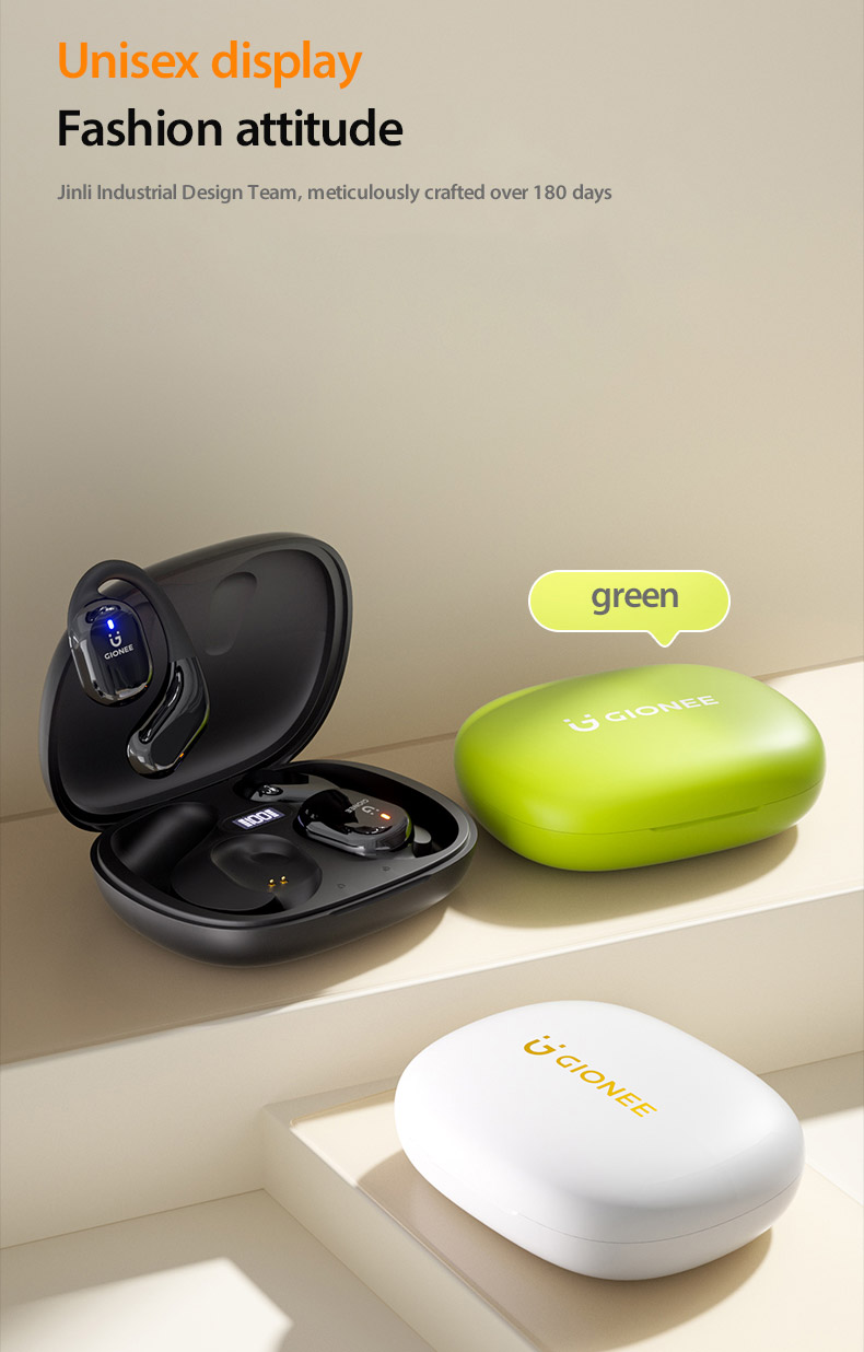 GIONEE JL001 Bluetooth Earphones Open Ear Wireless Sports Headphones ...