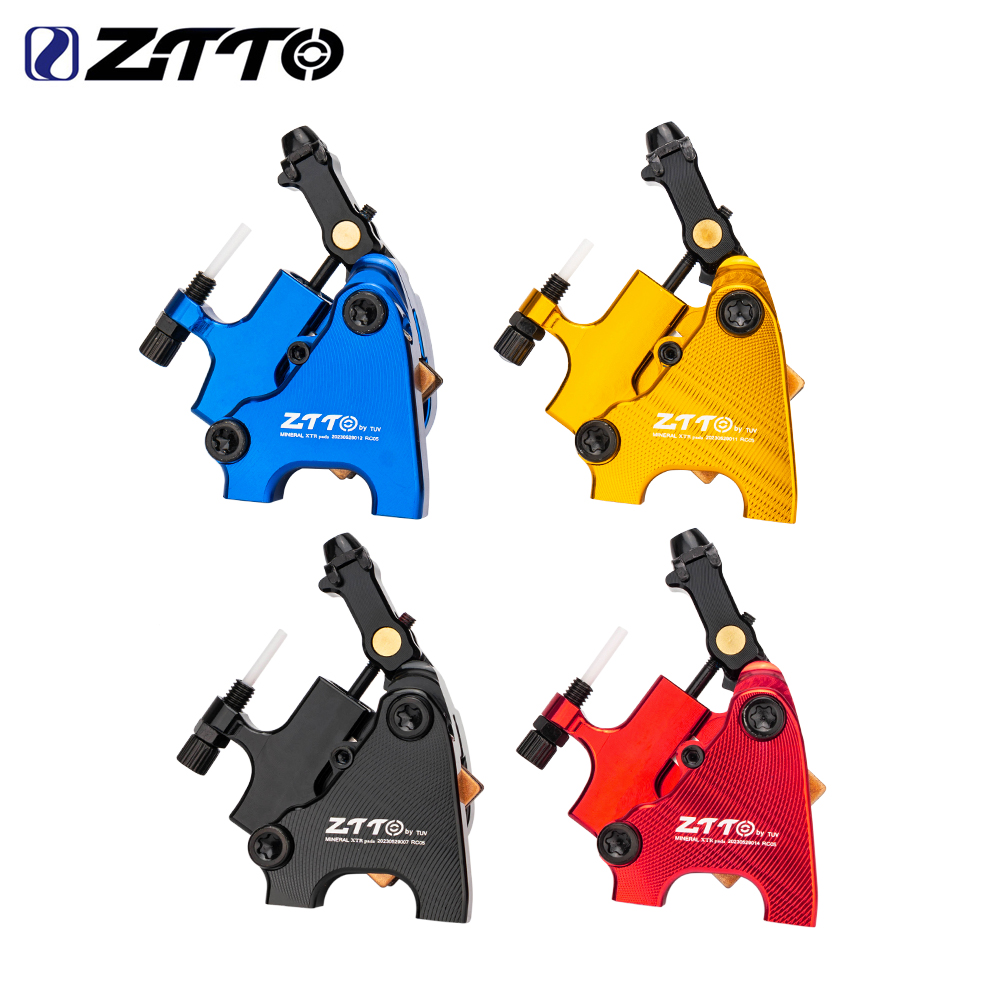 ZTTO Road Bike Hydraulic Disc Brake Flat Mount Rotor Brake Dual Povit ...