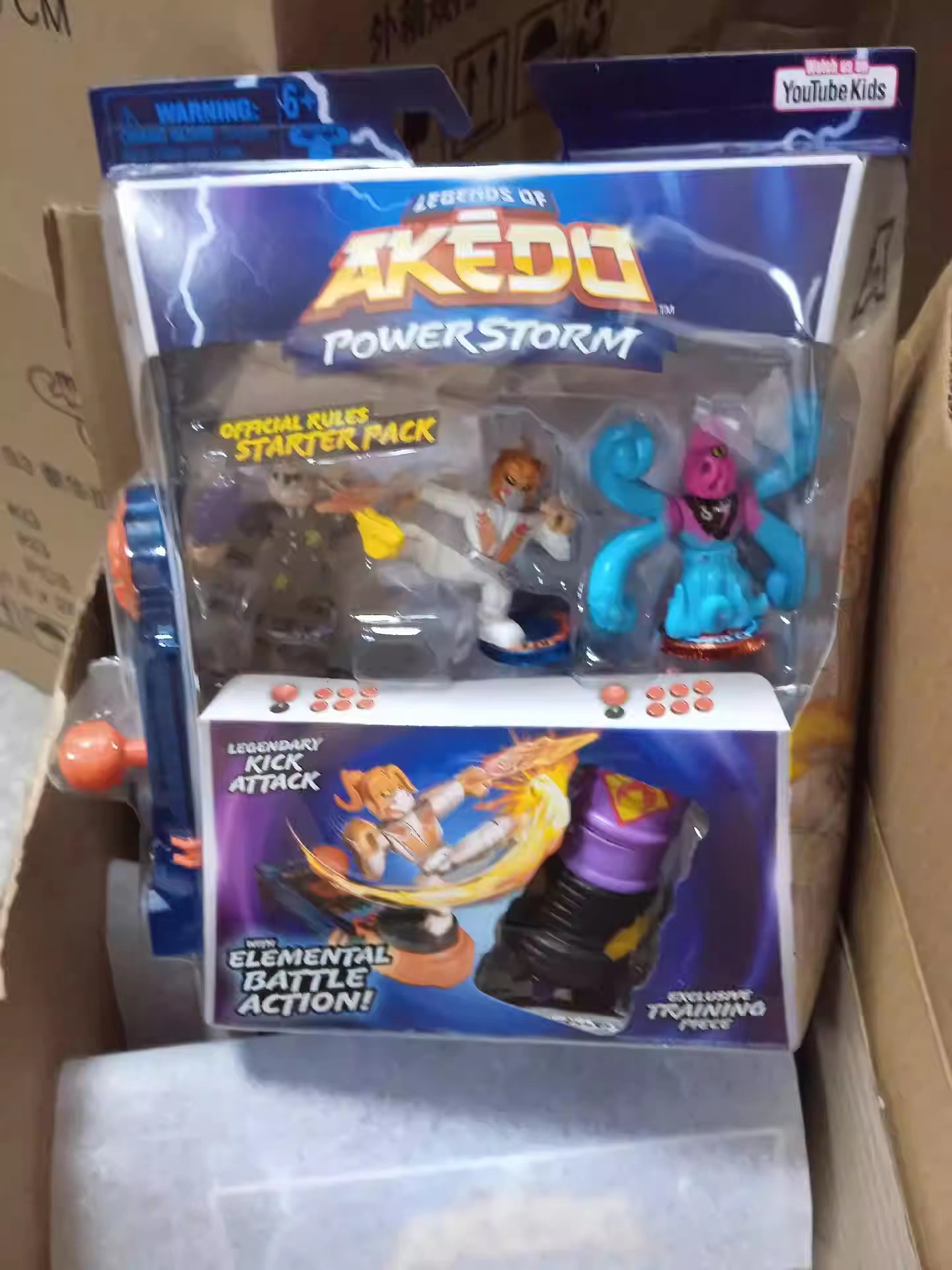 Legends of Akedo Powerstorm Official Rules Starter Pack Legendary Kick ...