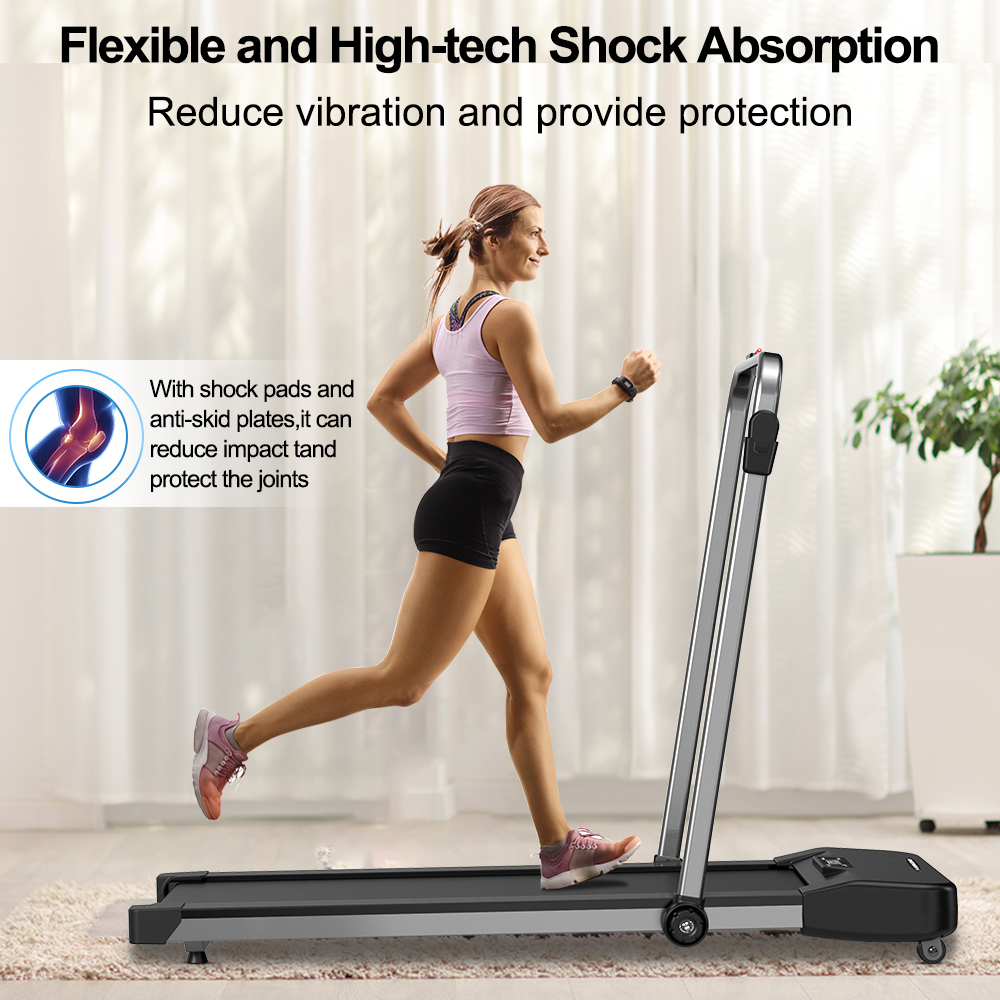 OneTwoFit Treadmill 2.5HP Foldable Treadmill Walking Treadmill Exercise ...