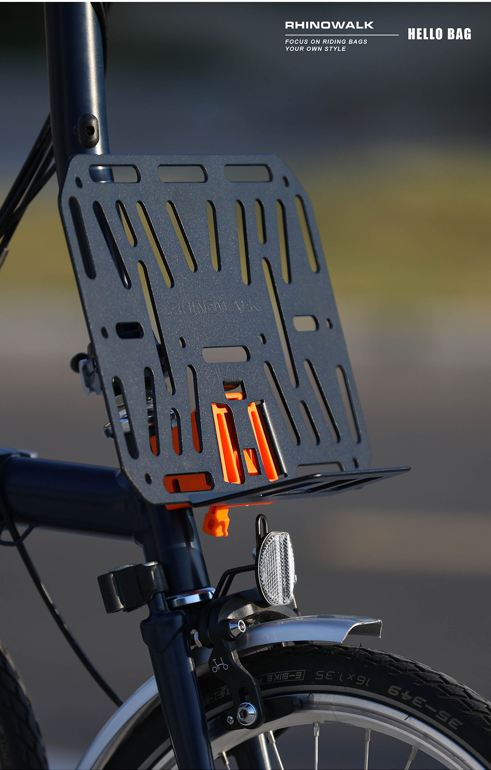Rhinowalk bicycle front adapter bike front carrier block | Shopee Singapore
