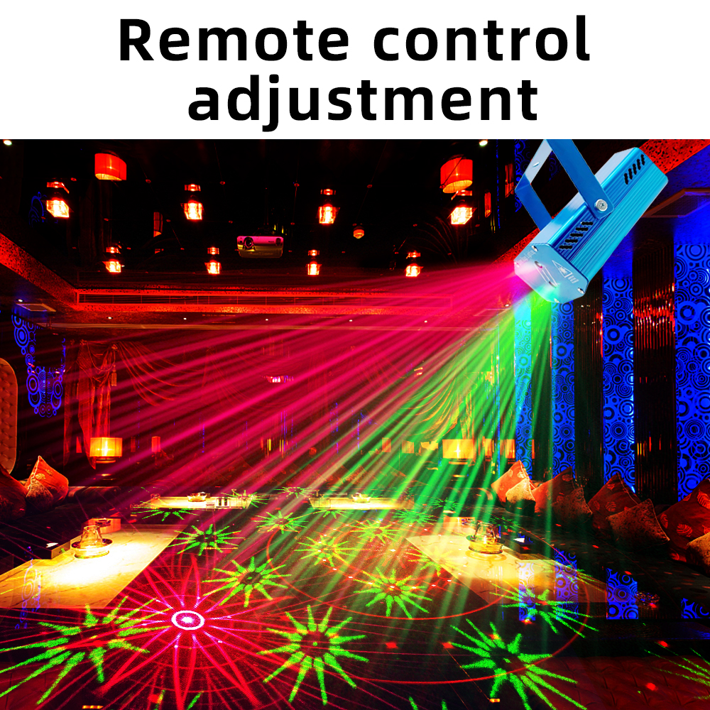 Mini Party Laser Projector Light - 32 Patterns DJ Disco Strobe with RGB ...