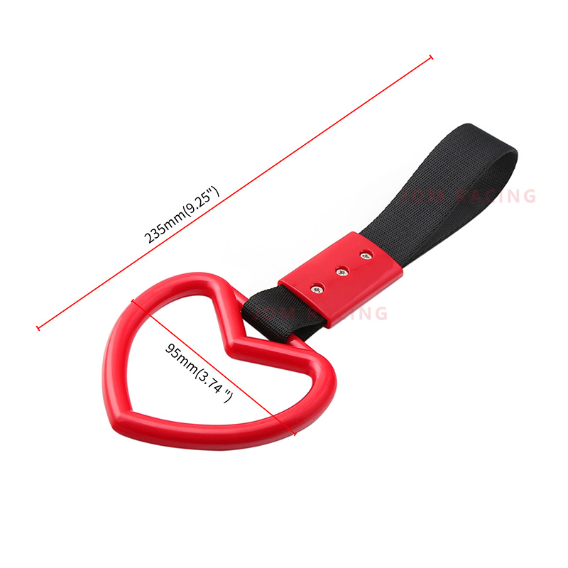 JDM RACING Train Bus Handle Strap 1 Enclosure Shape Drift Charm Strap ...