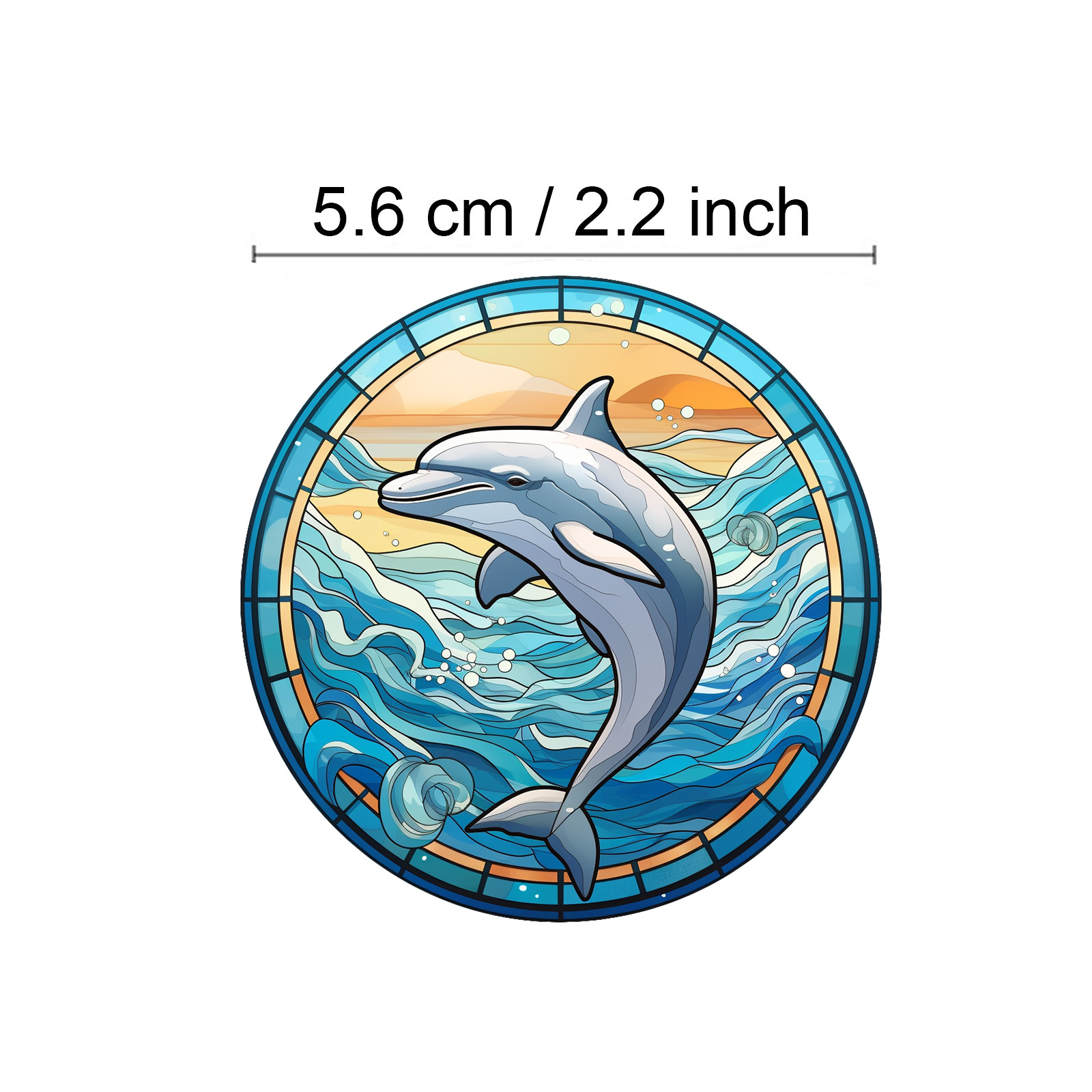 52 pcs Unique Window Pattern Stickers, Creative Animal Stickers ...