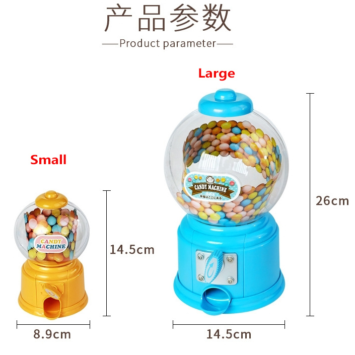 Candy machine/piggy bank 2 in 1 Gumball machine M&M'S chocolate bean ...