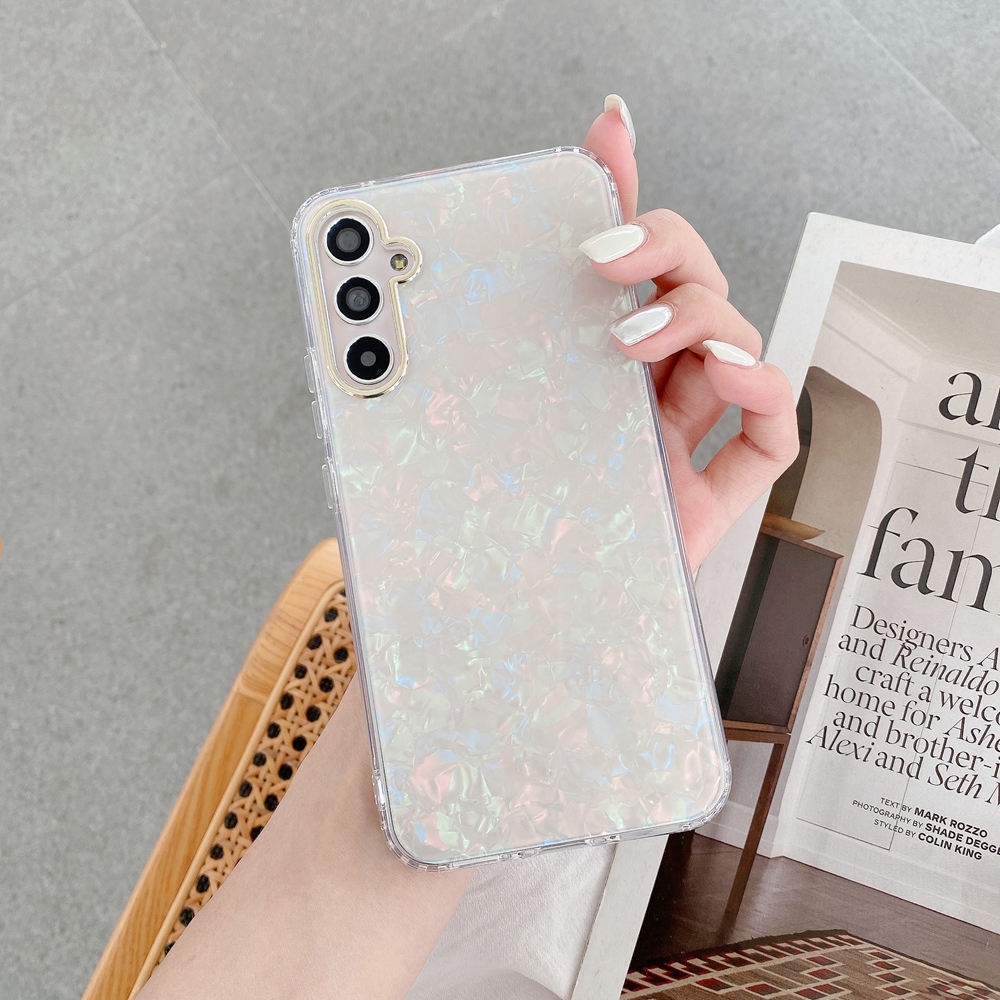 Conch Shell Pattern Phone Case For Samsung Galaxy A56 A16 A06 A15 A25 ...