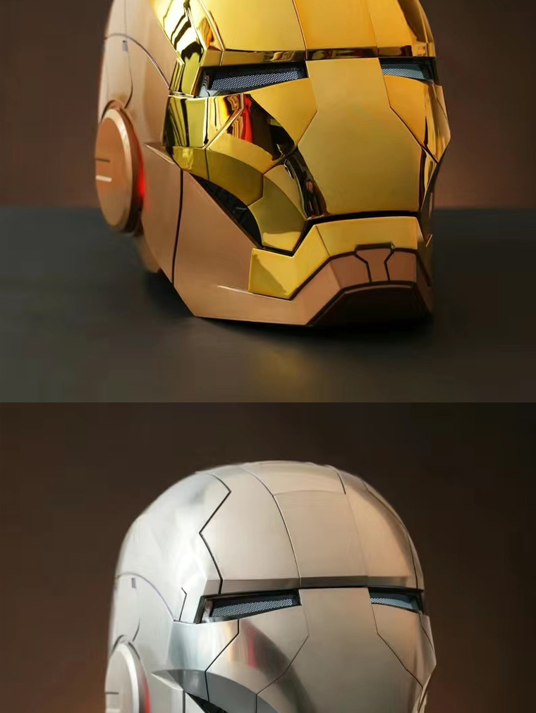 AUTOking MK5 1:1 The all-new Mk5 Iron Man helmet has a touchscreen ...