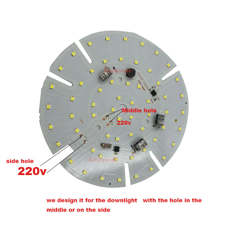 AC220V Driver-Free DOB Led Chip White Warm 4000K Lamp Light Board Bulb ...