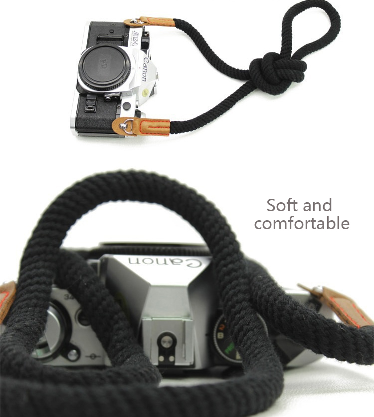 BIZOE Camera Strap Shoulder Neck High Strength Nylon Strap Cotton Soft ...