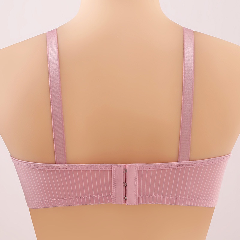 New Front Buckle Bra Women Soft Cotton Bras Plus Size Wireless Bra B85 ...