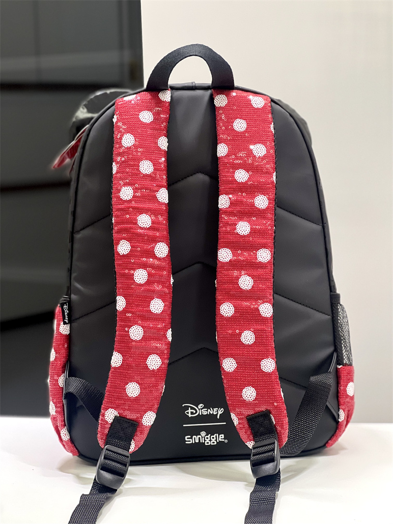 Smiggle Minnie Mouse Classic Backpack Character Hoodie Backpack Mickey Mouse Double Decker ...