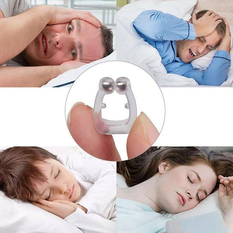 KIPRUN 4 Pcs Anti Snoring Device, Magnetic Silicone Anti Snore Stop ...