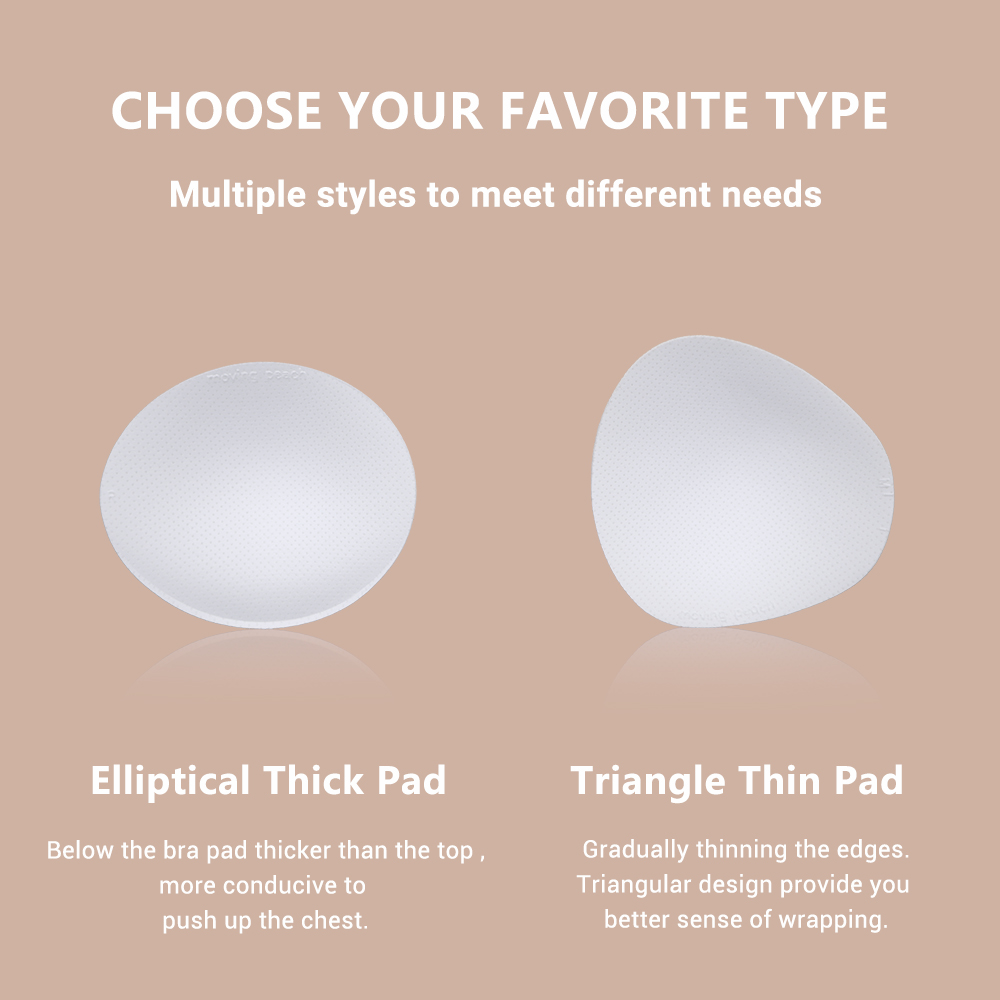 MOVING PEACH Women Sports Bra Padding Insert Soft Supports Bra Pad ...