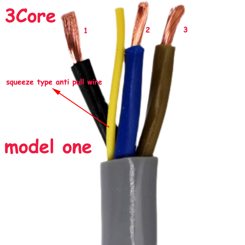 TRVV Cable 3 Cores 0.3/0.5/0.75/1/1.5/2.5mm² PVC Sheathed High Flexible ...