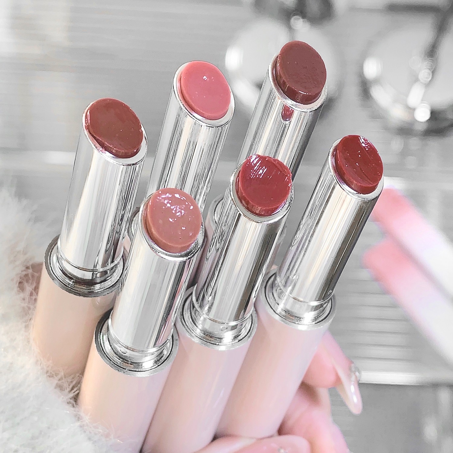 Gege bear Mirror Watery Glossy Lipstick Natural Fresh Makeup ...