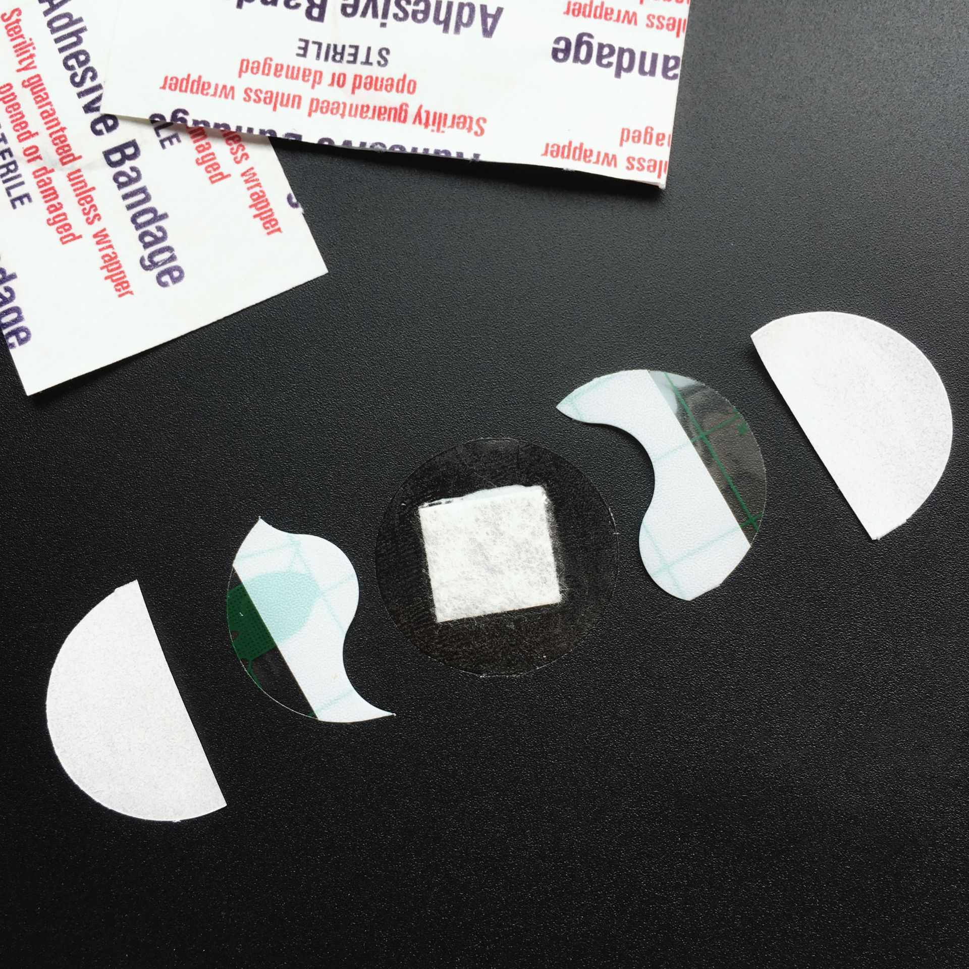 100Pcs/set Mini Round Patch First Aid Kits Band Aid Transparent ...