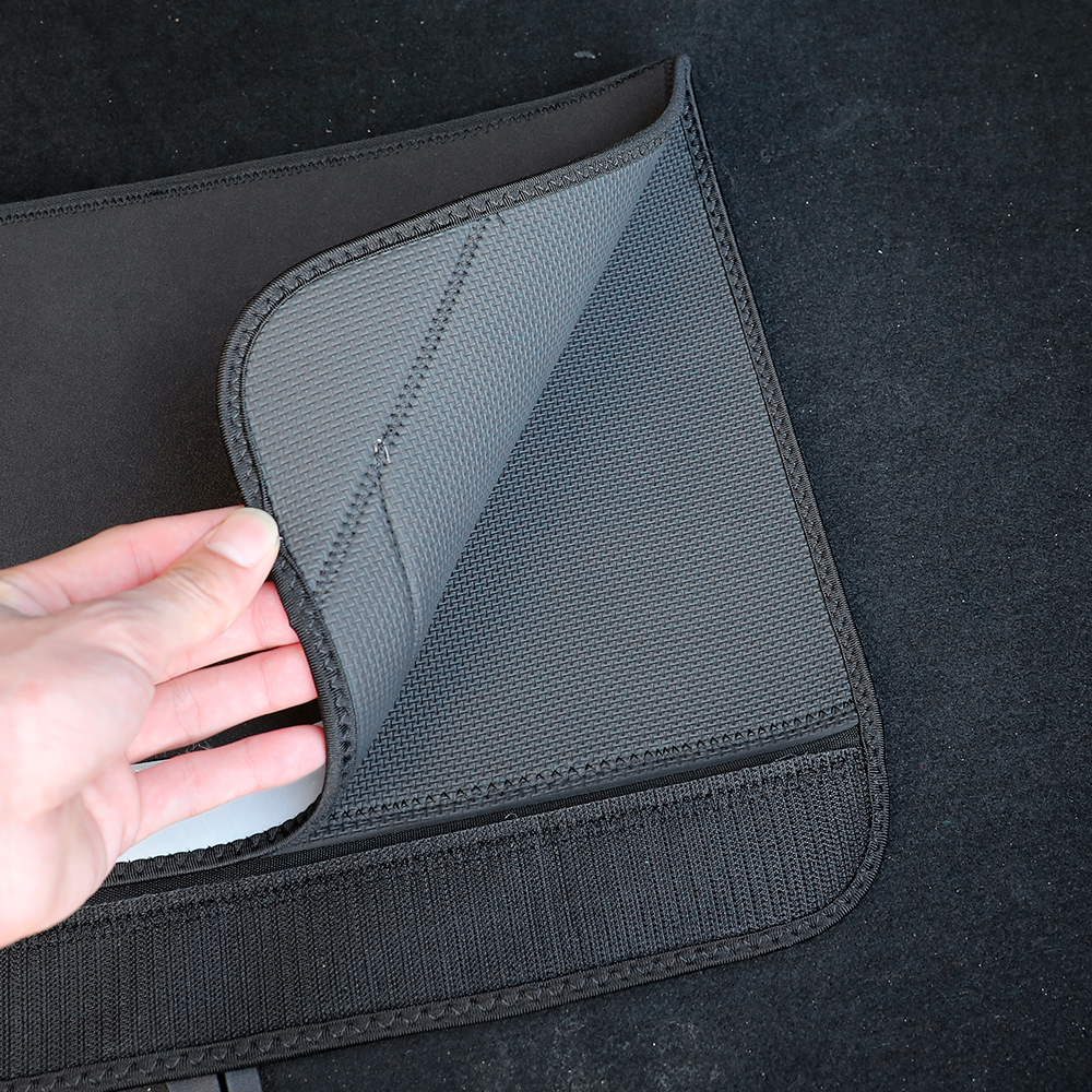 General Car Boot Liner Rear Bumper Protector Scuff Guard Boot Flap ...