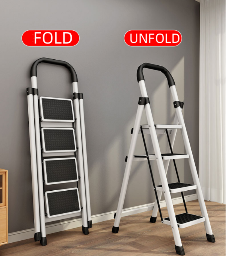 New Upgrade Iron Step Home Ladders Folding home Ladder Home-use ...