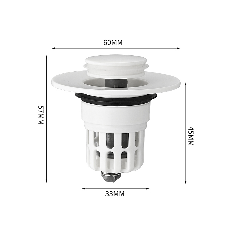 Washbasin Universal Pressing Water Plug Anti-rust Spring Copper Core ...