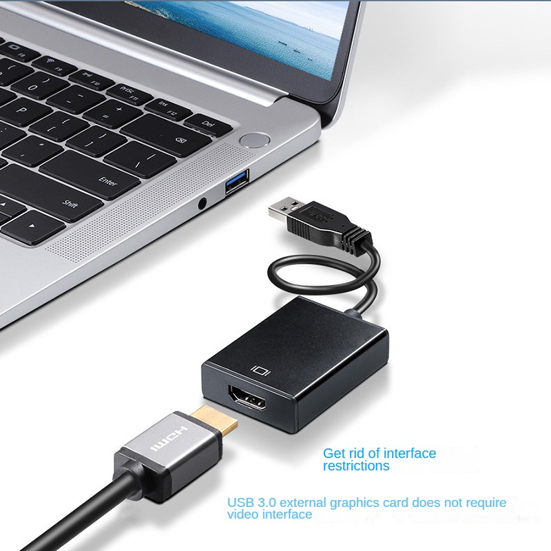 USB3.0 2.0 To HDMI 1080P HD Converter Audio Video Extend Mirror Display ...