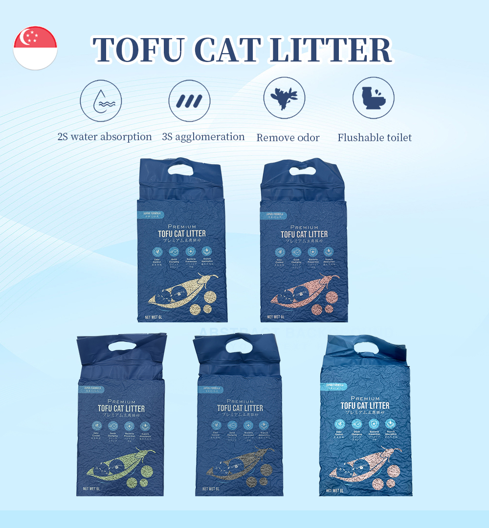 ⭐[Bundle of 6]⭐KITTY JOY Eco-Friendly Biodegradable Cat Litter -Fast ...