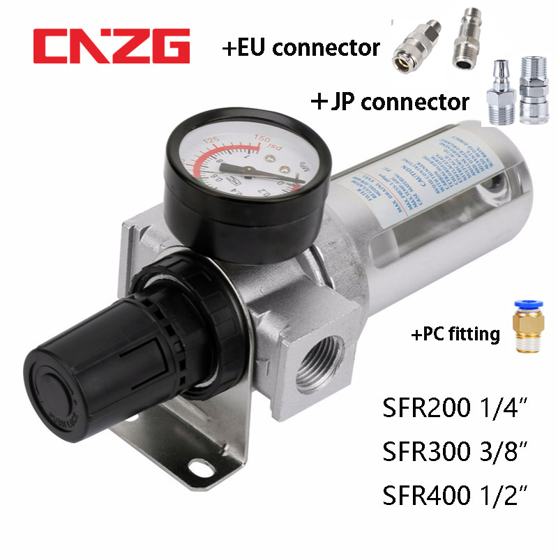 SFC/SFR Air Compressor Oil Lubricator Moisture Regulator Air Source ...