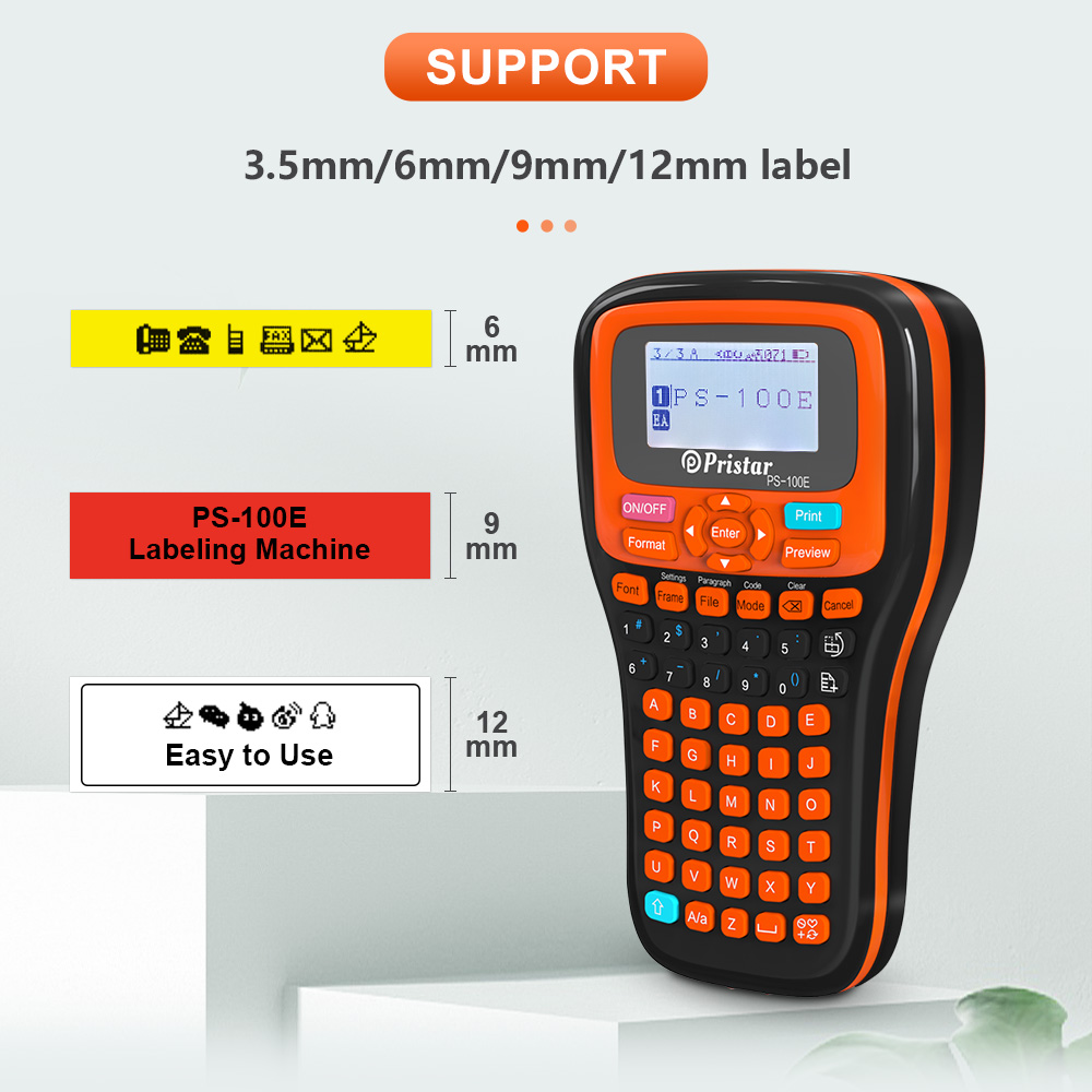 Industrial Label Printer PS-100E Auto-Cutting or Compatible Label Maker ...