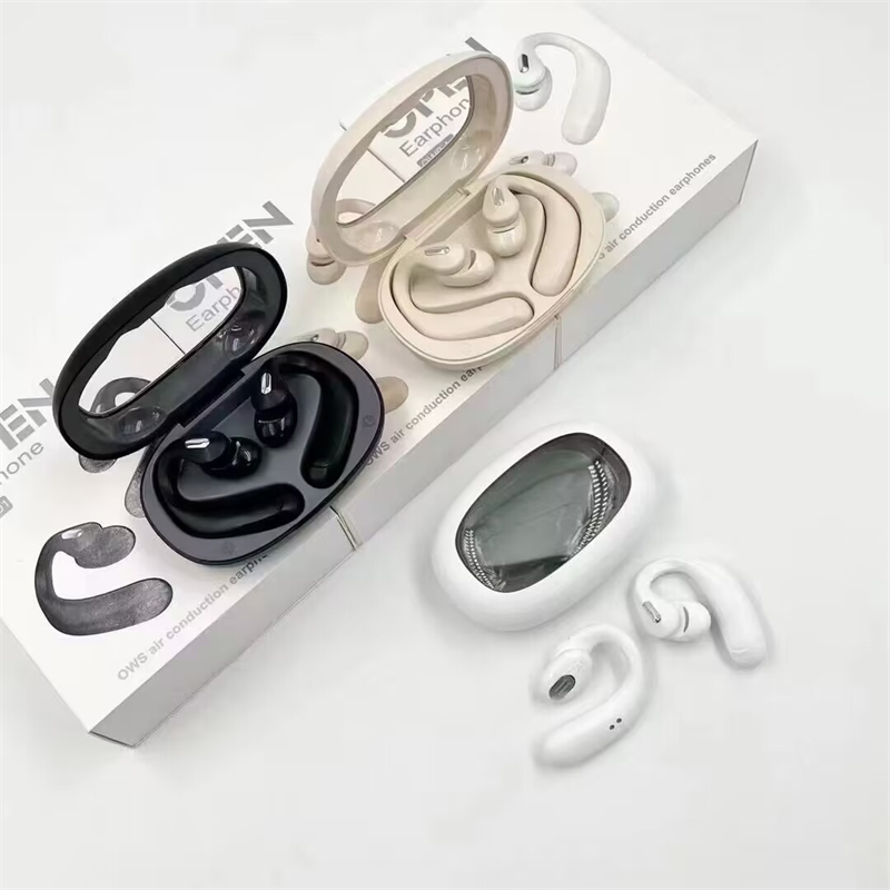 TWS Ear Hanging Non in Ear Bone Conduction Bluetooth Earphones Open Ear ...