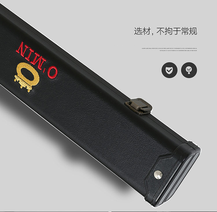 OMIN Snooker Cue Small Tip Box Pool Cue Pool Cue Box 3/4, Through Bar ...