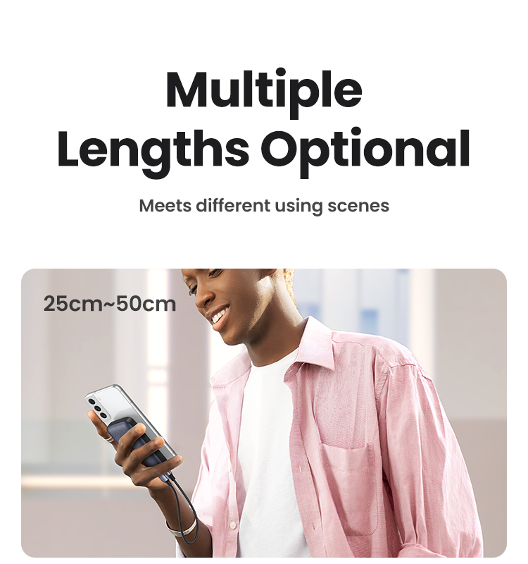 Ugreen 3A 480Mbps USB-A to Type-C USB-C Nylon Braided Fast Charging ...