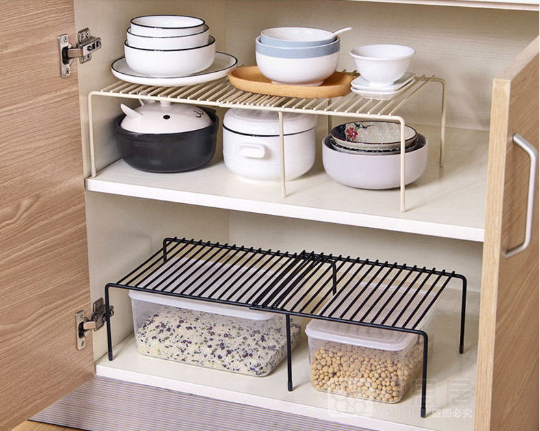 【25% Discount For 2PC】Extendable Kitchen Sink Organiser Shelf Under ...