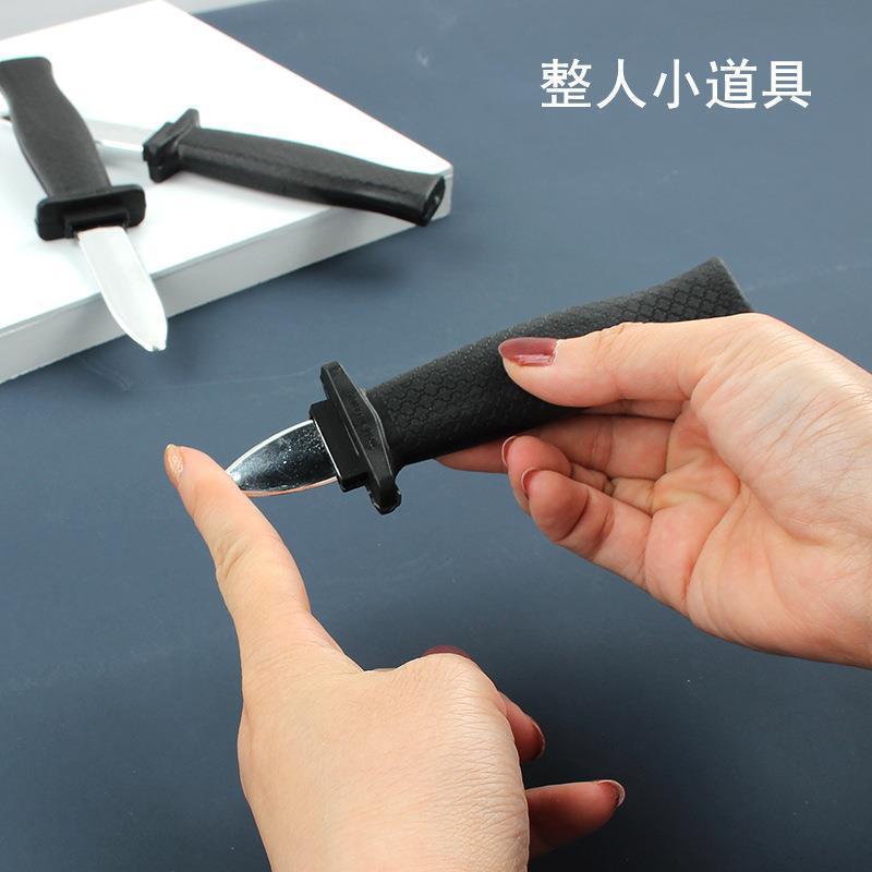 Prank Toys Shrink Knife Prank Retractable Bayonet Fake Knife Prank Toys ...