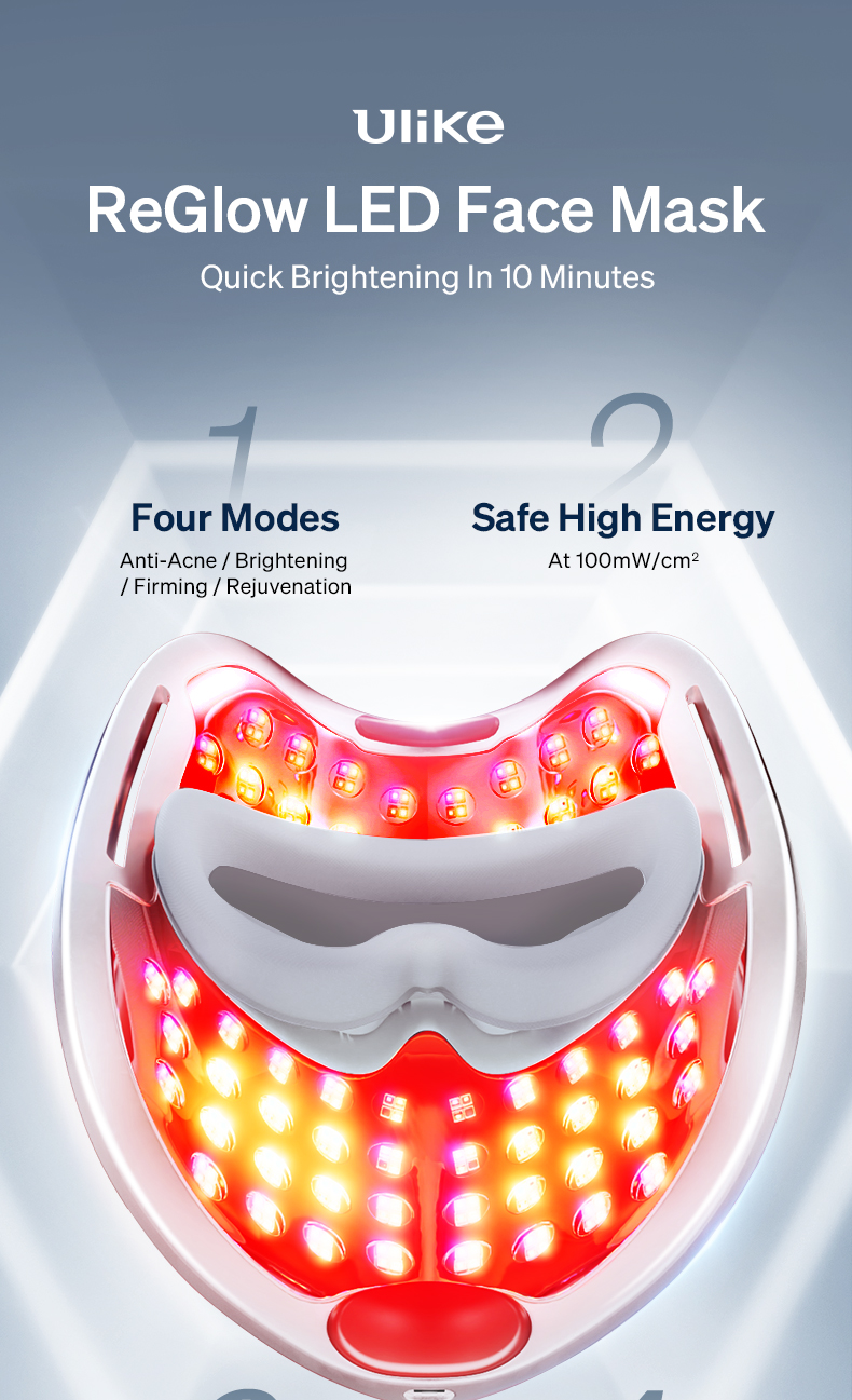 Ulike ReGlow LED Face Mask | Shopee Singapore
