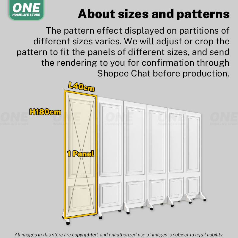partition divider screen Living room office partition with wheels ...