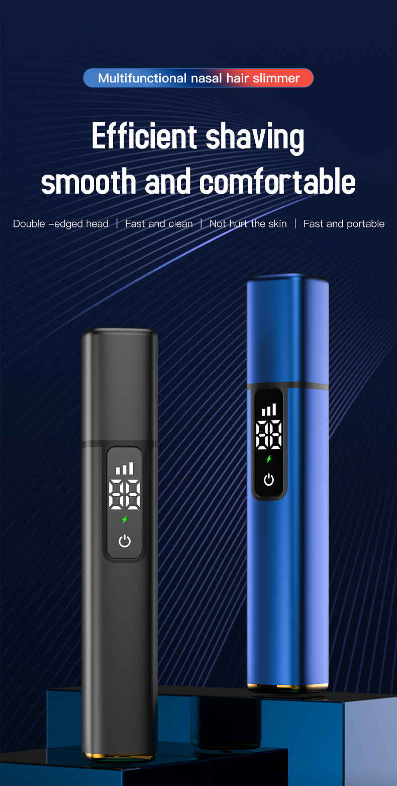 [SG Stock] Nose Hair Trimmer Usb Mini Electric Nose Hair Shaver (High ...