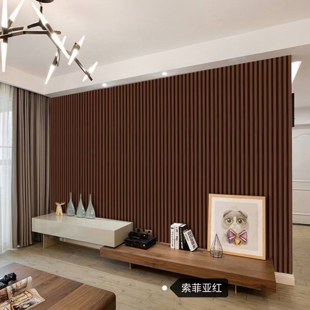 fluted wall panel Partition panel decoration room divider wood flute ...