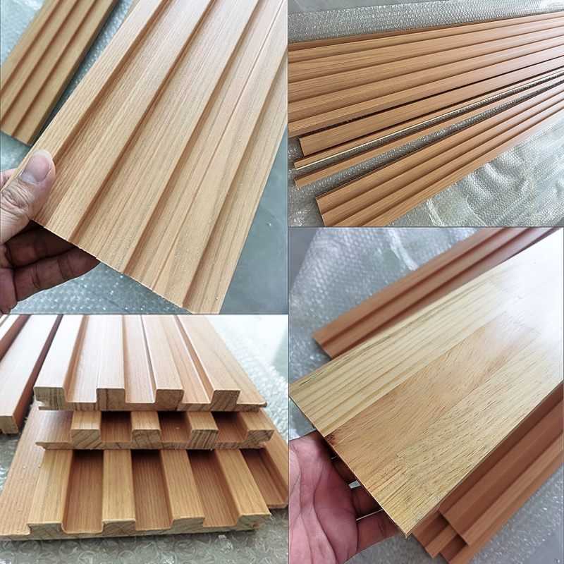 Partition board grooved wall panel decorative room partition wooden ...