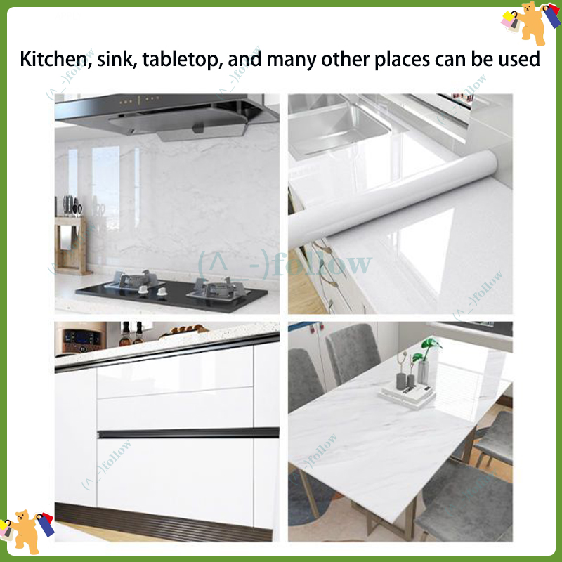 Kitchen Waterproof Oil-Proof Stickers Thickened Fireproof High ...