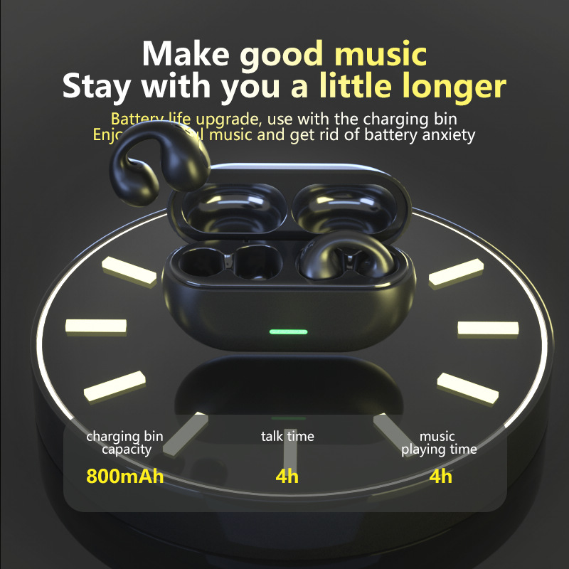 T75 Black Color Earbuds TWS Wireless Stereo Sound Headphones with Mic ...