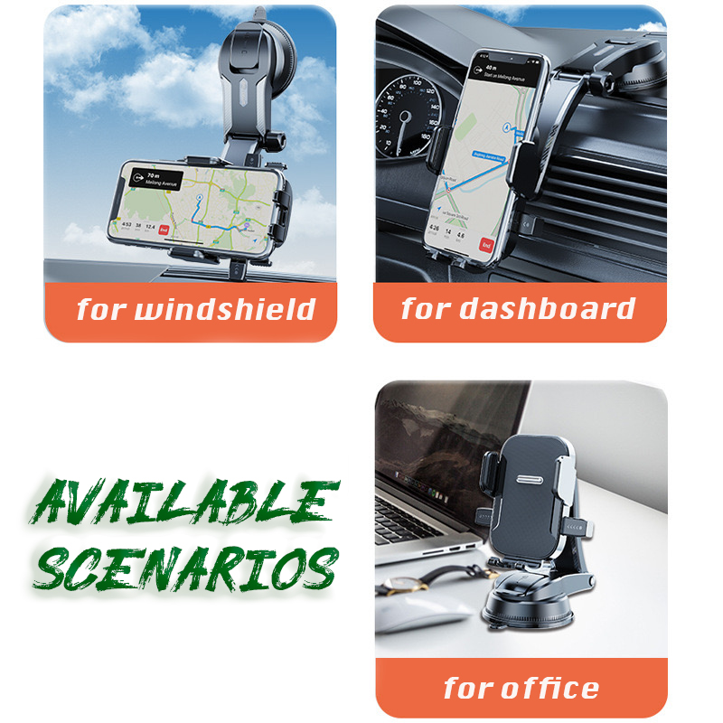 AUTOP 360° Rotatable Car Phone Holder For Dashboard And Windshield ...