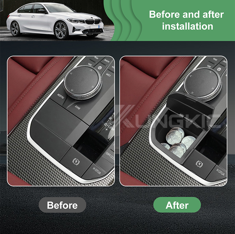 （Ready Stock）BMW Central Console Gear Storage Box For F40 G22 G20 G01 ...