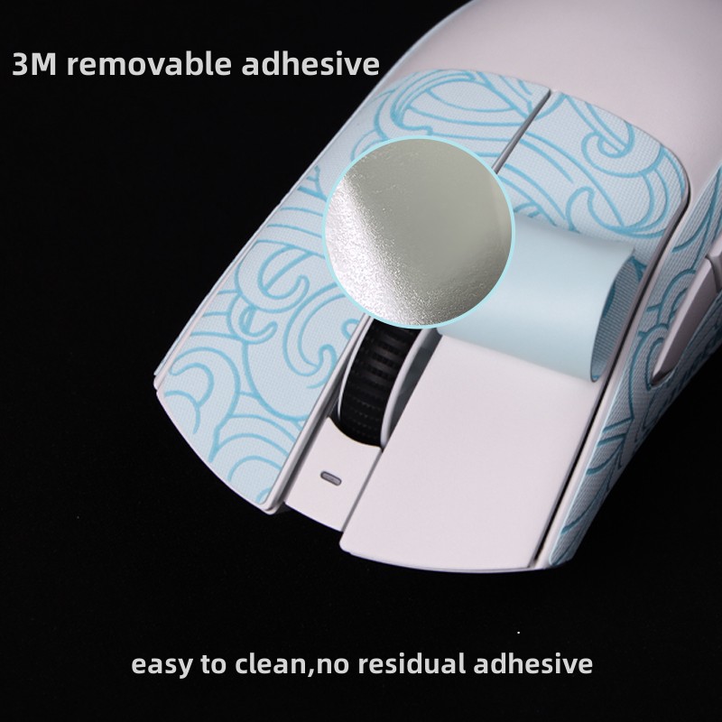 Esports Tiger Gaming Mouse Grip Tape Mouse Skin Side Stickers Sweat ...