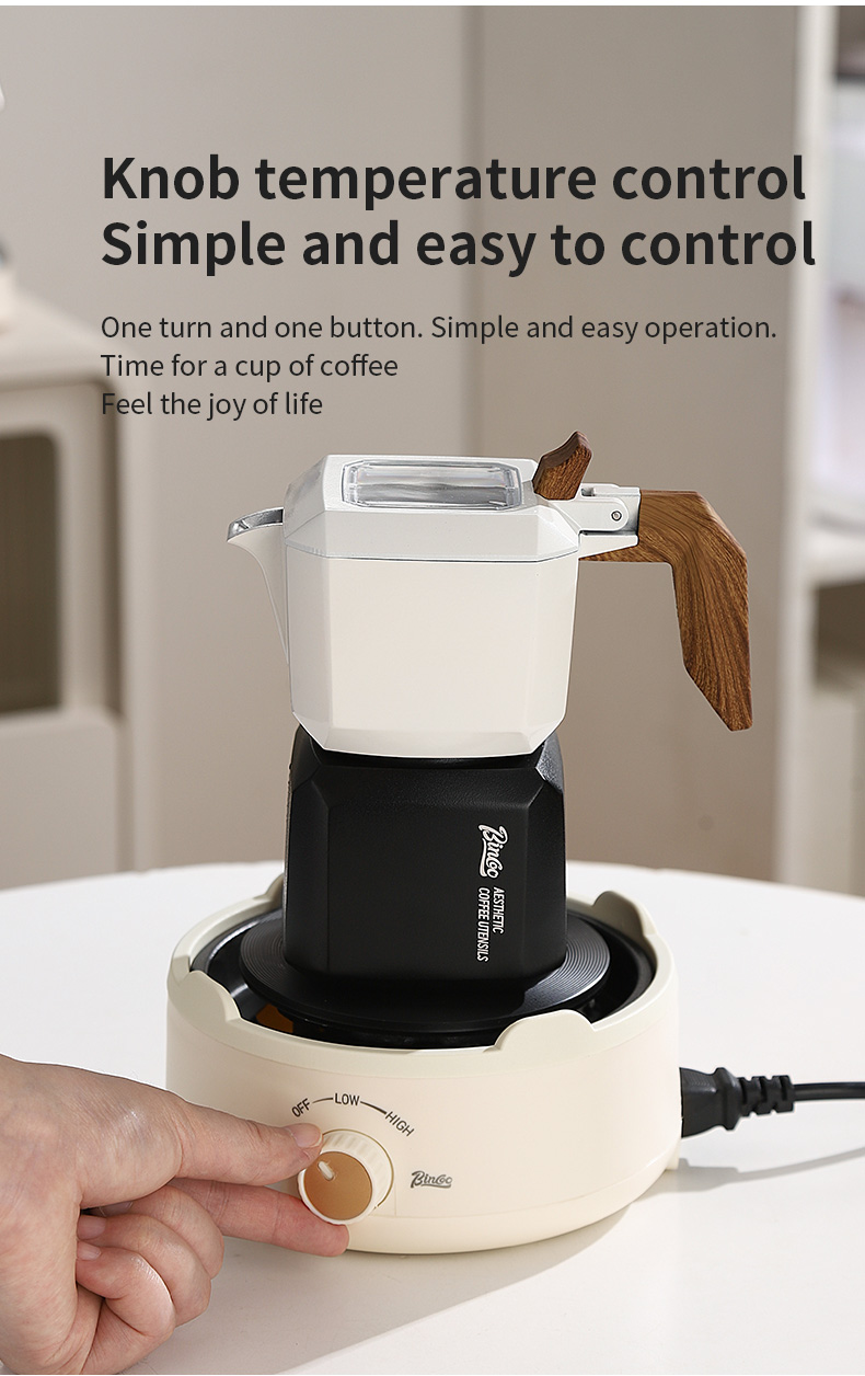 Bincoo Coffee Moka Pot Heating Furnace Ceramics Heating Base Boil Tea ...