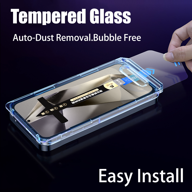 Full Glue Tempered Glass For Samsung Galaxy S24 S25 Ultra Plus Auto ...