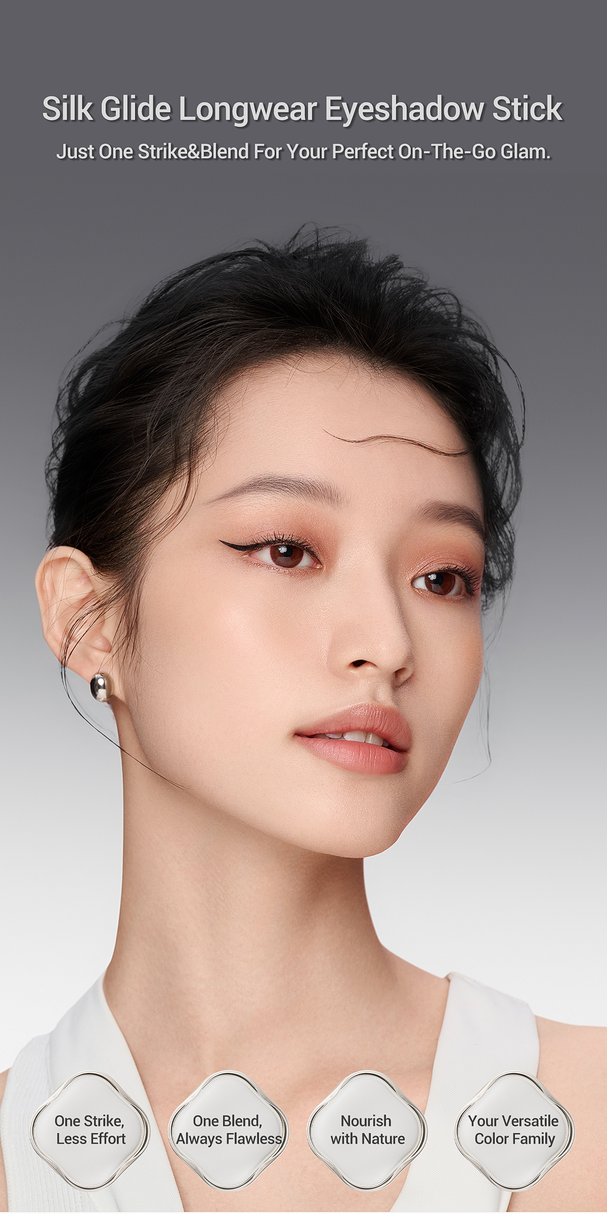 花西子 Florasis Silk Glide Longwear Eyeshadow Stick | Shopee Singapore