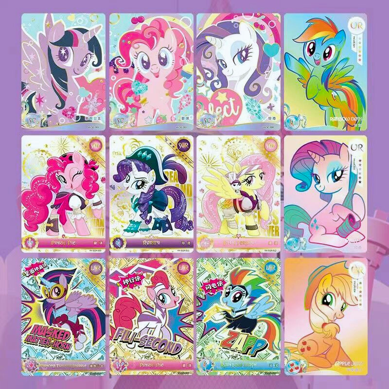 My Little Pony Rainbow Card Twilight Sparkle Pinkie Pie Fluttershy SC ...